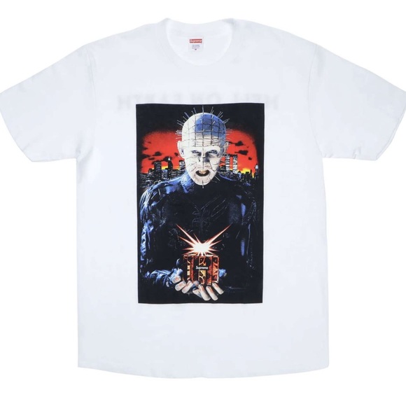 Supreme | Shirts | Supreme Hellraiser Hell On Earth White | Poshmark